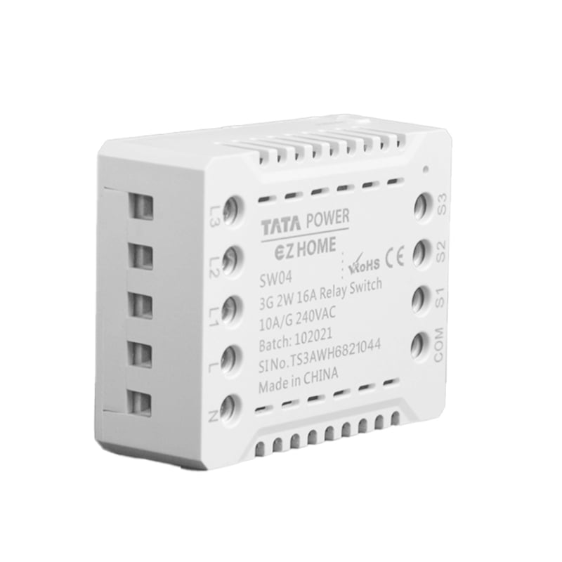 3Gang 16A Smart Relay Switch SW04 (Inbuilt RF Module GWF-KM26)